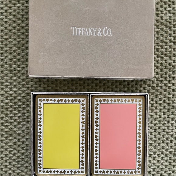 Tiffany & Co. | Games | Tiffany Co Playing Cards | Poshmark